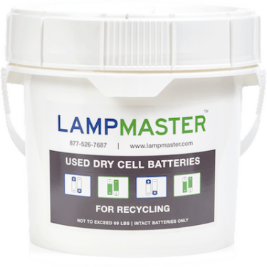 Dry Cell Battery Recycling Kit from LampMaster